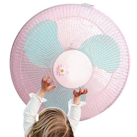 Buy Child Safety protective products mesh fan cover protect baby finger ...