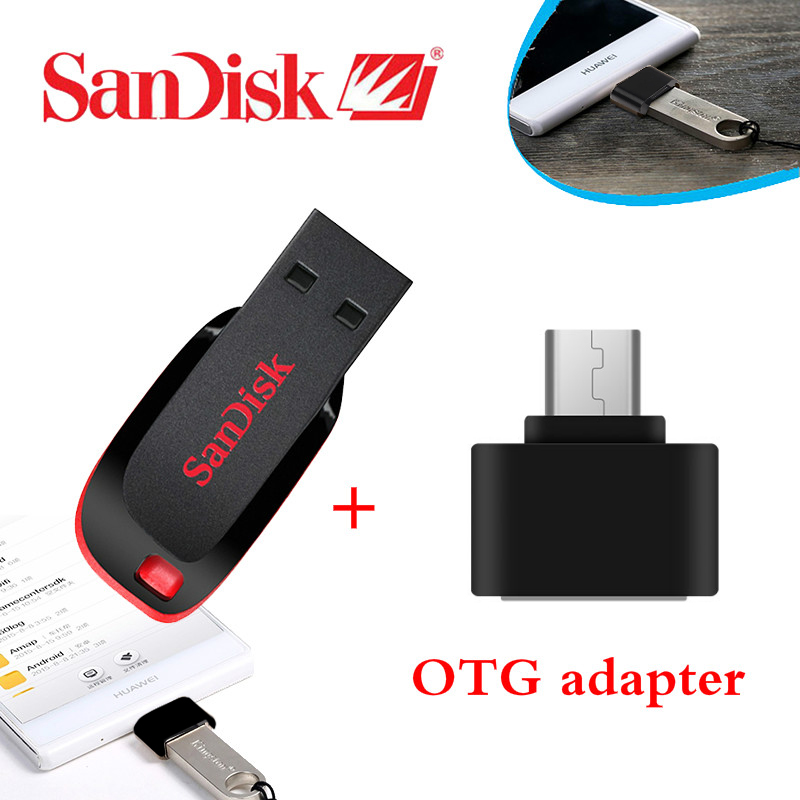 Buy Original Echte Sandisk CZ50 usb-stick 16 gb 32 gb 8 gb 64 gb mini ...