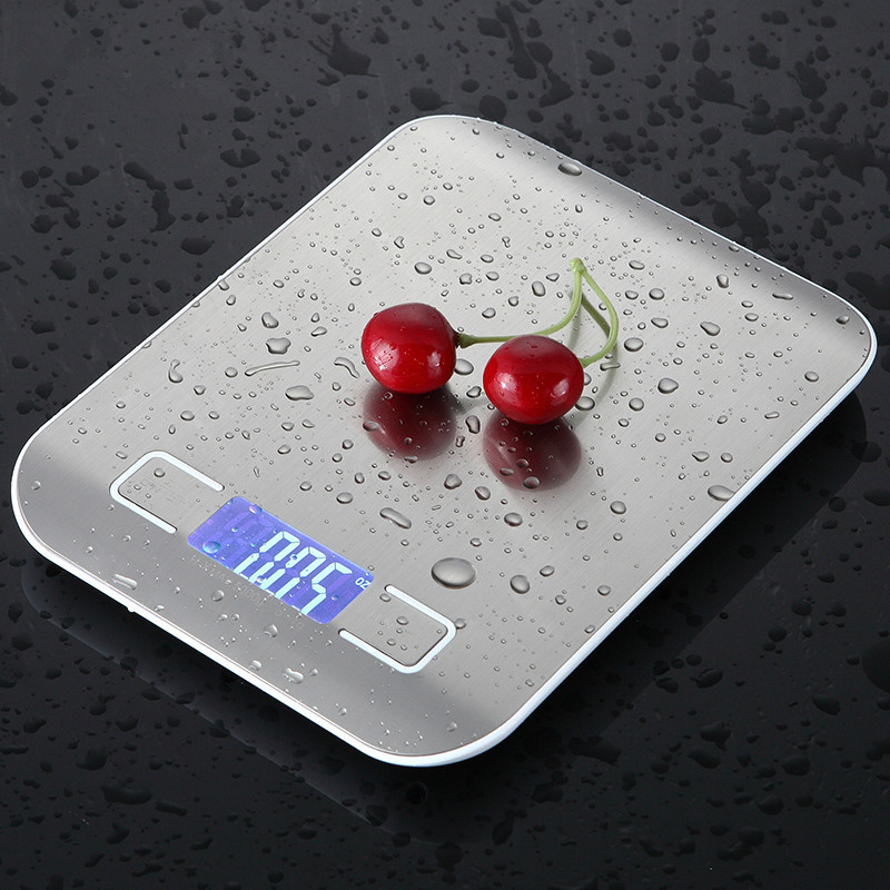 Buy 5/10kg Stainless Steel Electronic Digital Scales Super Waterproof ...