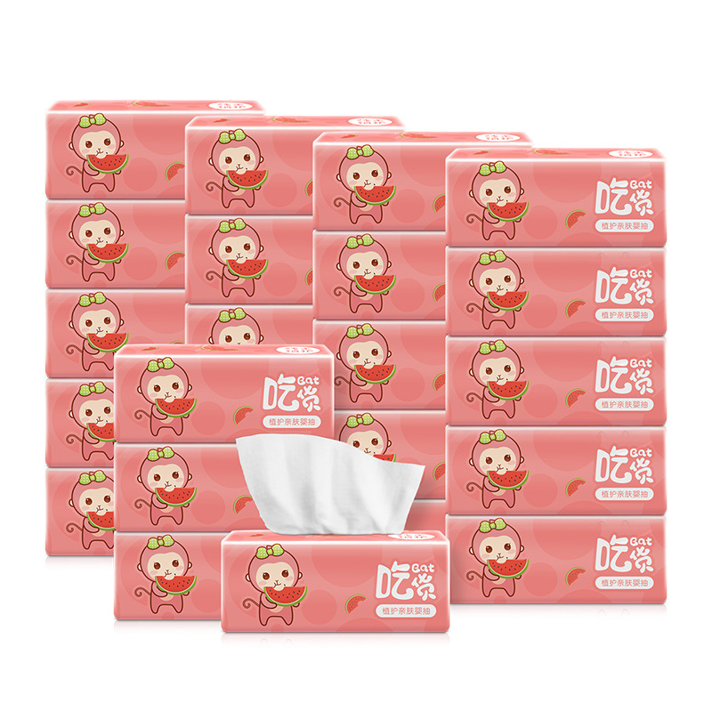 Buy 30 Packs / Box Botare Baby Tissue Paper 4 Ply x 70 Sheets Cartoon ...