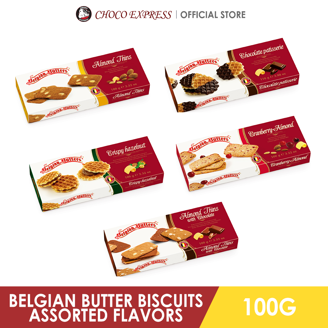 Buy Belgian Butters Cookies Assorted Flavors (Bundle of 3) on ezbuy SG
