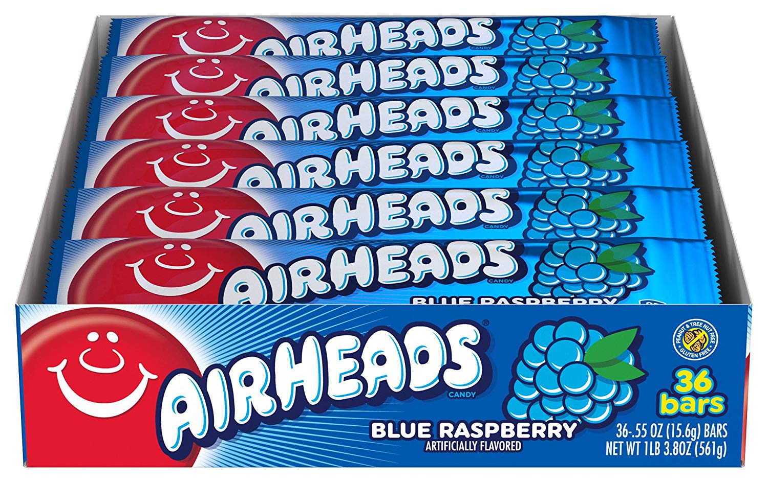 Buy Airheads Candy, Individually Wrapped Full Size Bars for Halloween ...