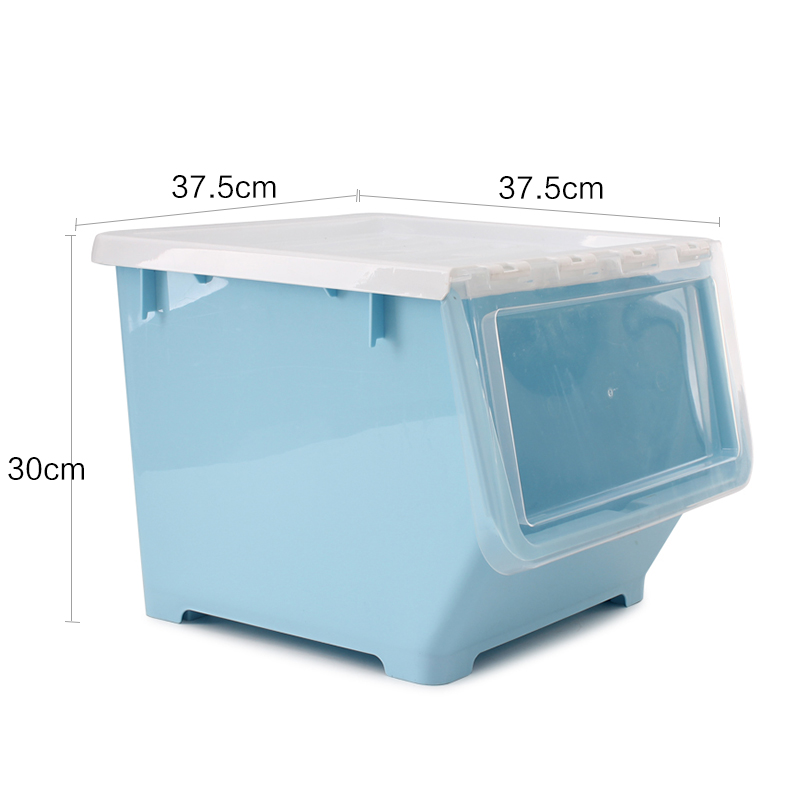 Buy Hippopotamus mouth storage box side open children's toy kitchen ...