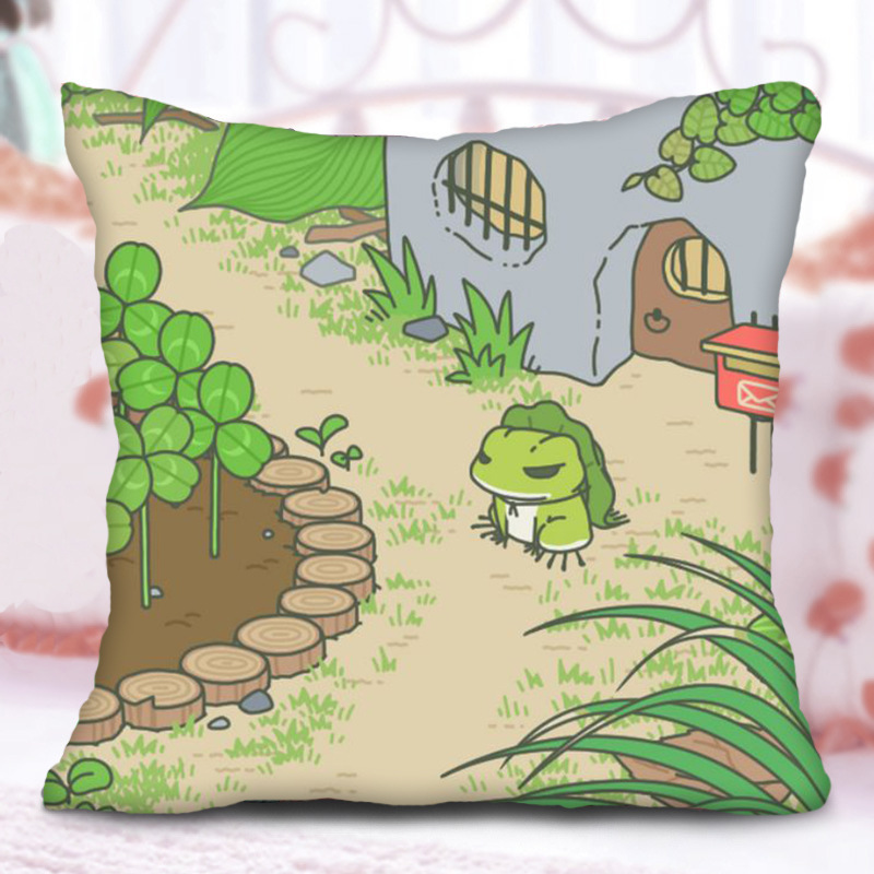 Buy Travel Frog Pillow Doll plush toys Buddha system Frog pillow ...