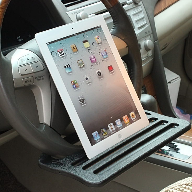 Buy Car steering wheel set, trolley car with tablet computer rack, ipad ...