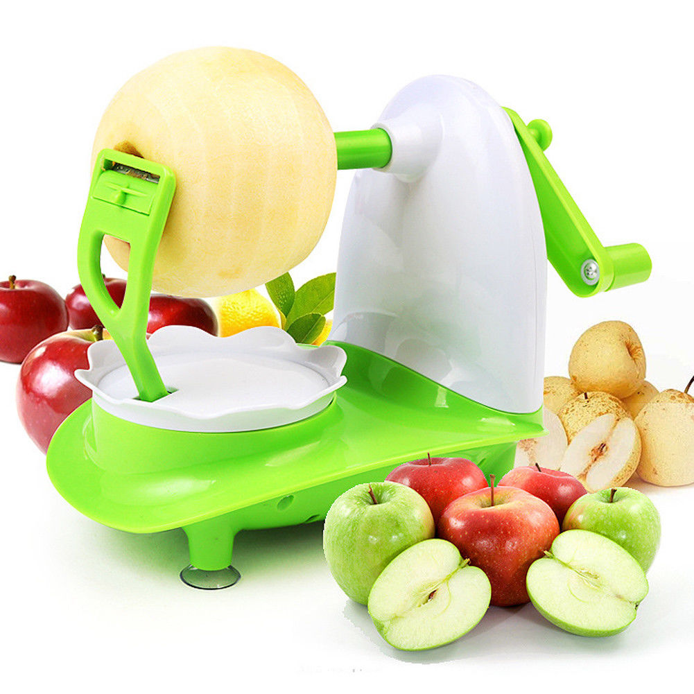 Buy 3 in 1 Fruit Apple Peeler Corer Slicer Slinky Machine Potato Cutter ...