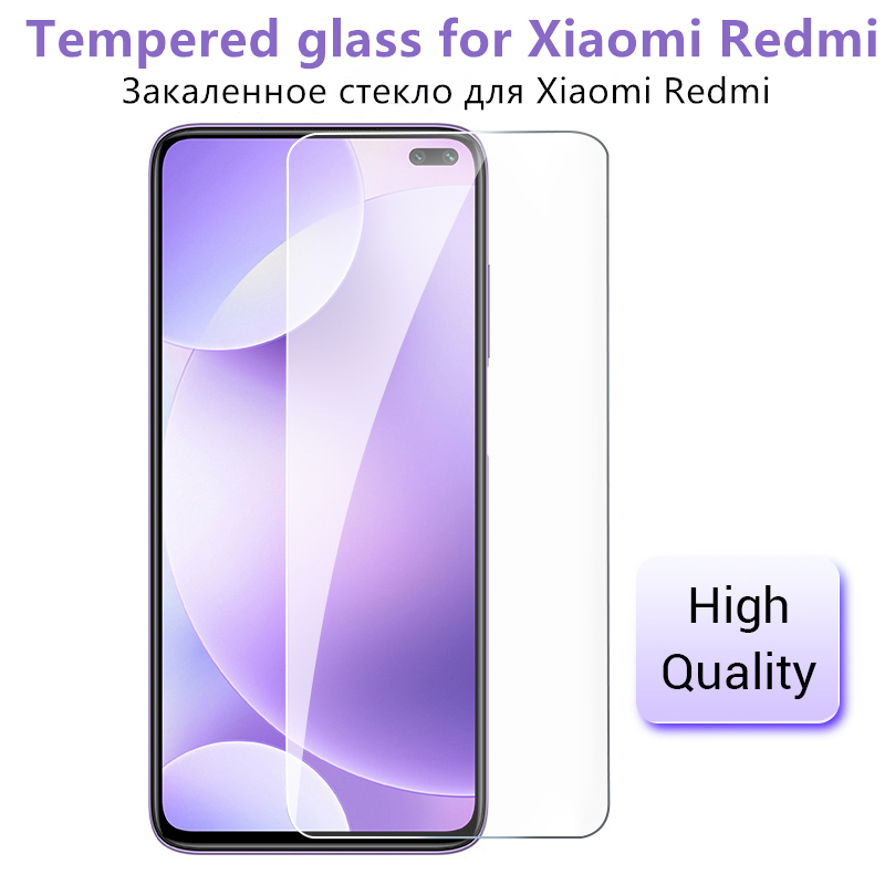 Buy Tempered glass for Xiaomi Redmi Note 8 Pro 5 7 8T 6 A 9t Screen ...
