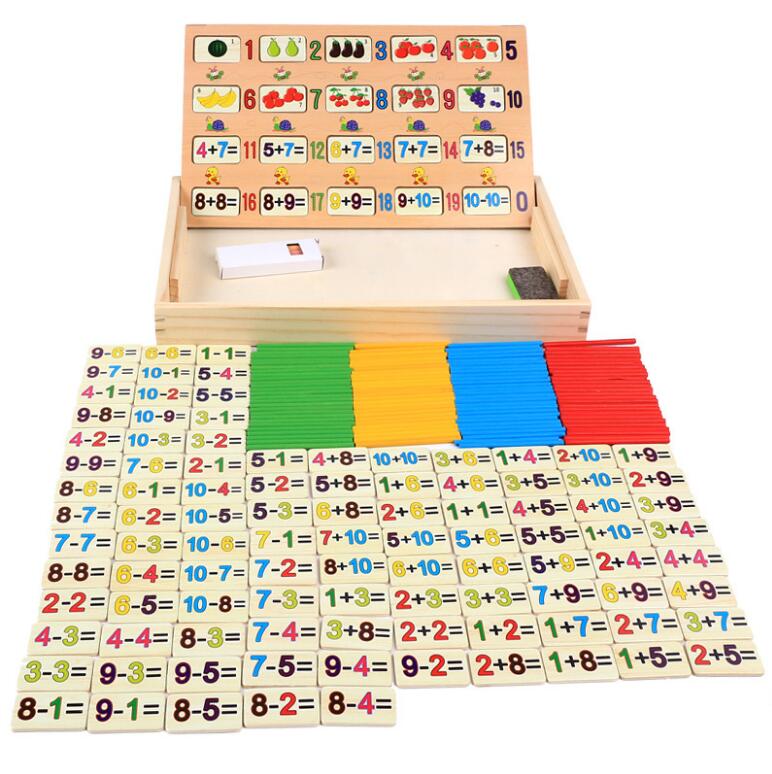Buy Wooden children's early childhood mathematics teaching beginner ...