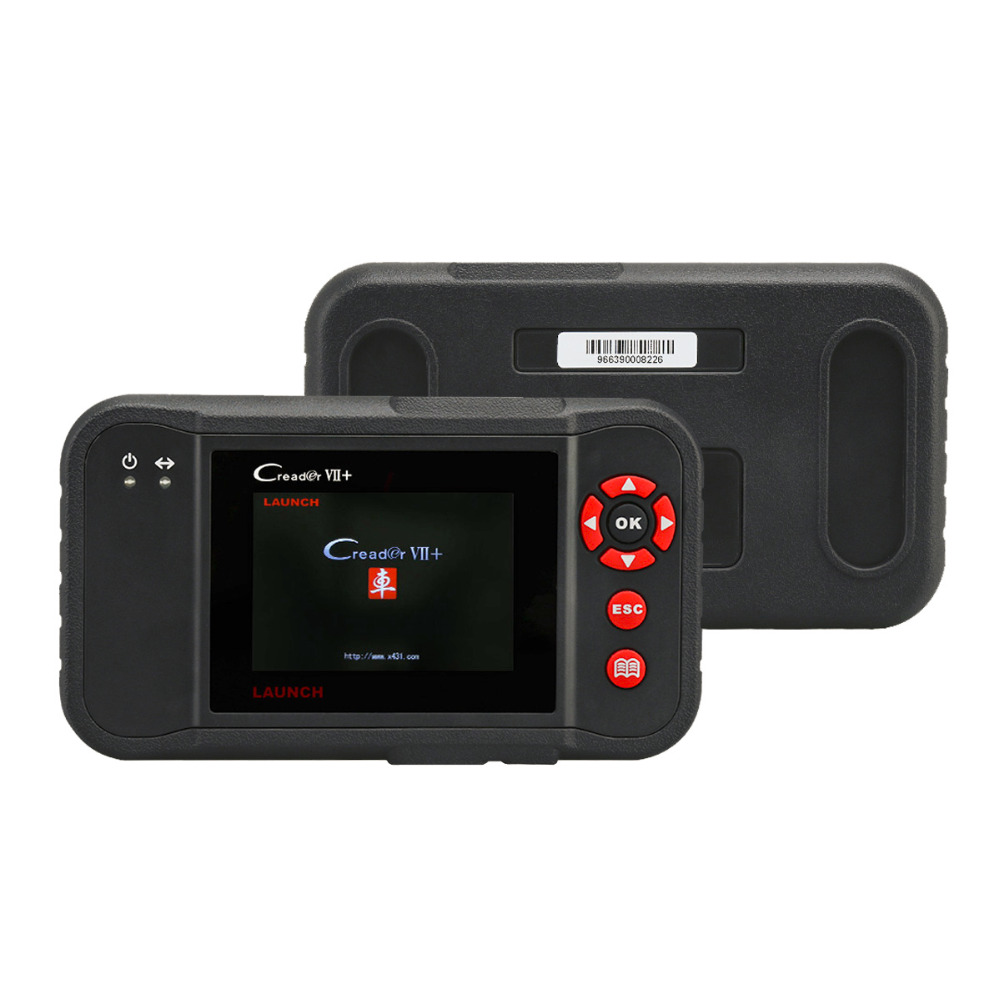 Buy LAUNCH OBD 2 auto diagnostic scanner Creader VII+ OBD2 car code ...