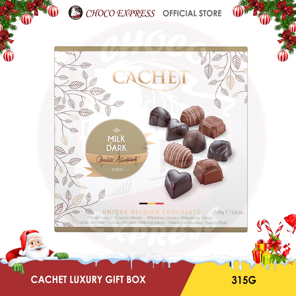 Buy [Ready Stock] Cachet Gold Flat Box 158G HALAL/ Product of Belgian ...