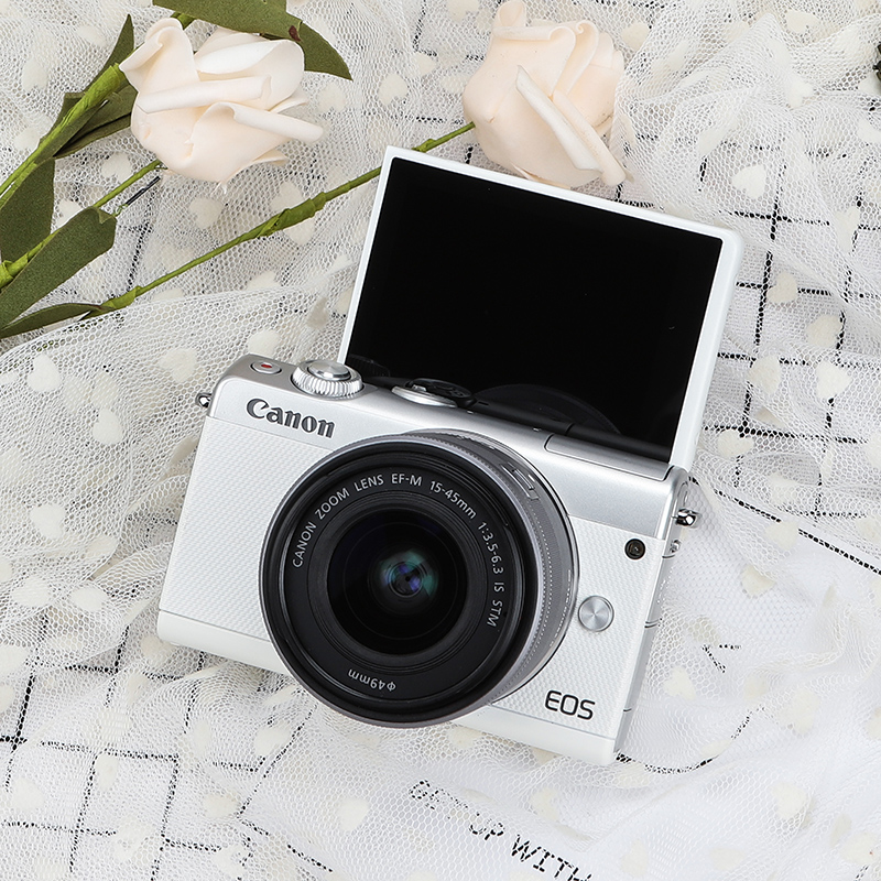 Buy Canon EOS M200 Digital Micro Single Camera 15-45mm【Refurbish Second ...