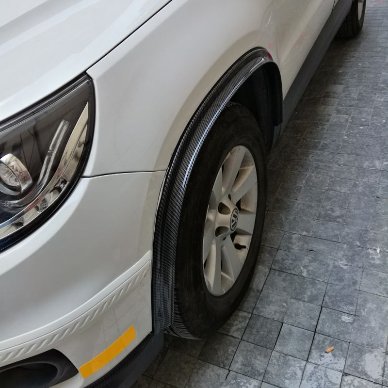 Buy Car wheel eyebrow anti-collision strip universal modified rubber ...