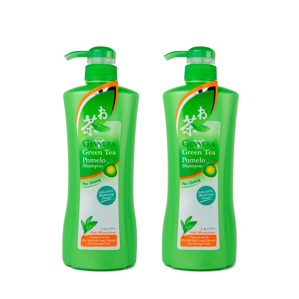 Buy Ginvera Green Tea Pomelo Shampoo 750g x 2 on ezbuy SG