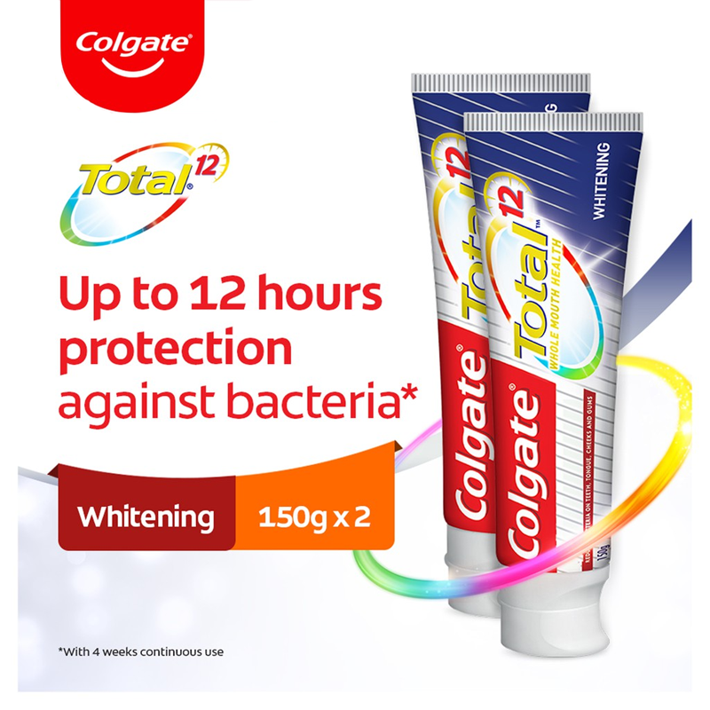 Buy [Bundle of 2] Colgate Total 12 Professional Whitening Gel ...