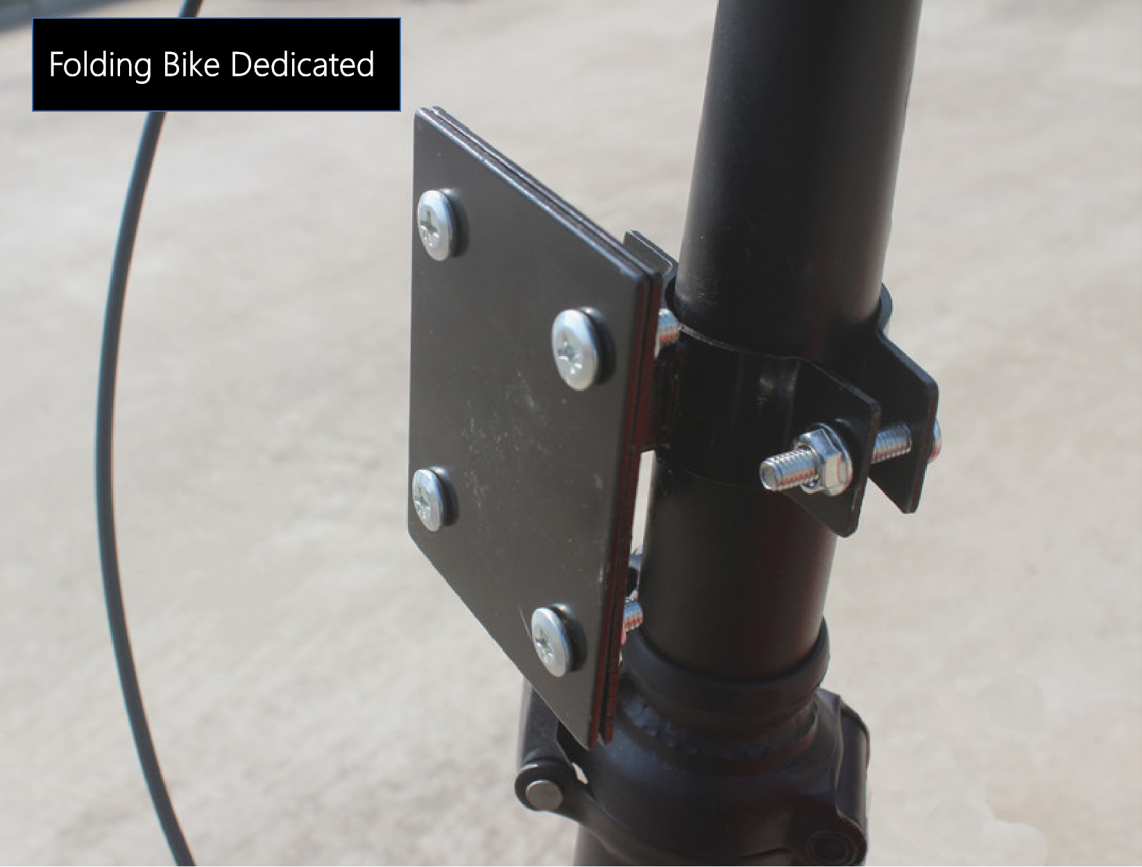 Buy Folding bicycle fixed bracket support modified car basket food ...