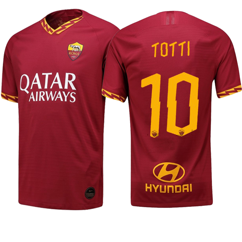 Buy Roman jersey 19-20 home Short-sleeved set 8th Perotti 9th Zhe No ...