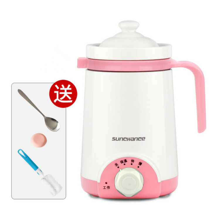 Buy Office Health Electric Cup Mini Ceramic Electric Stew Cup Cooked ...