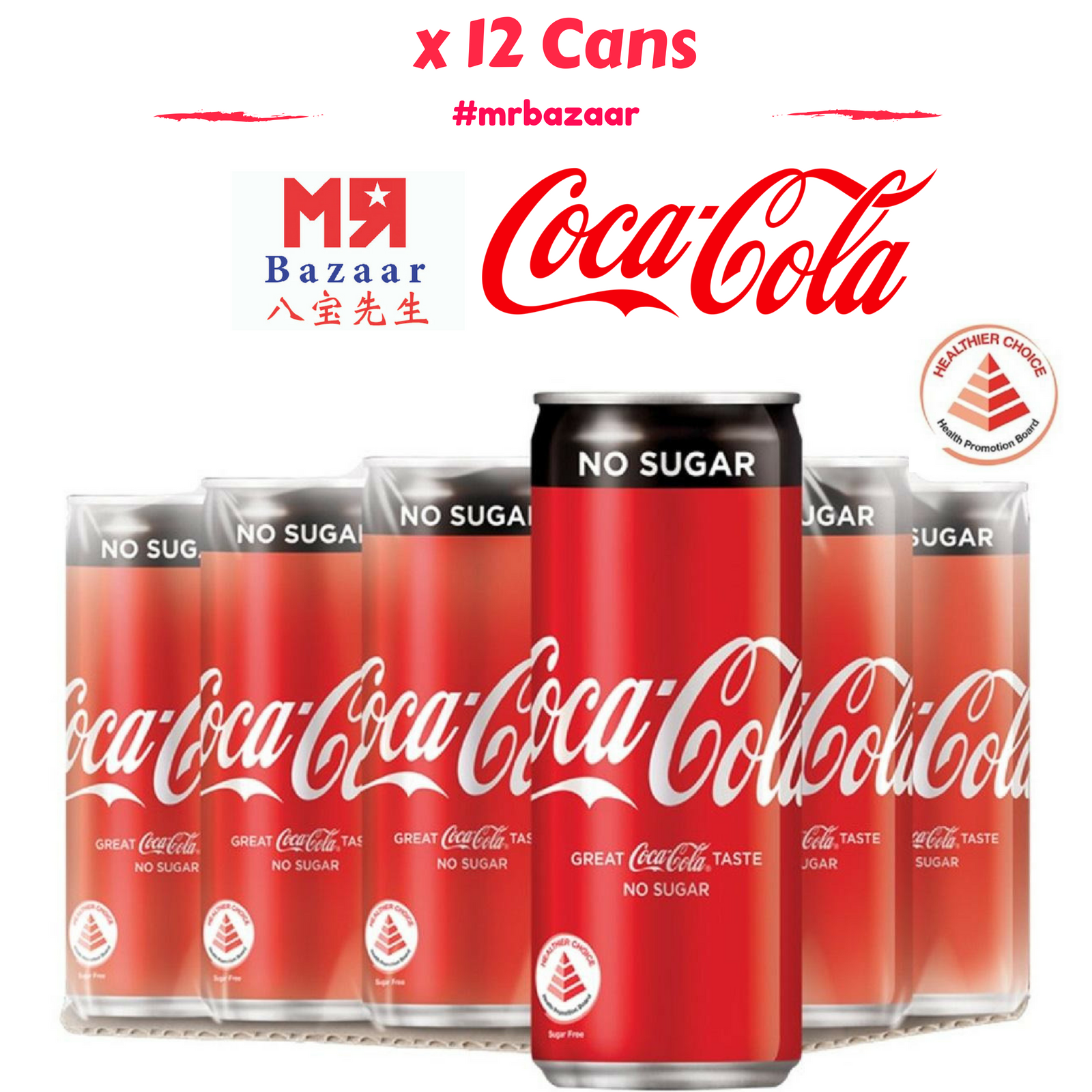 Buy [Bundle of 12 or 24] Coca Cola Coke Zero Cans Deal (320ml) on ezbuy SG