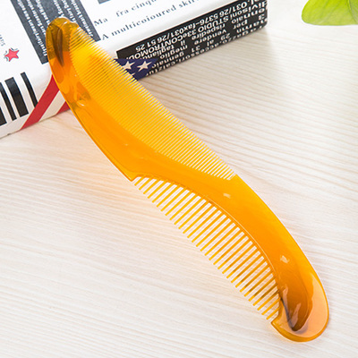 Buy Wide-toothed comb not easy to break tendon plastic big teeth comb ...
