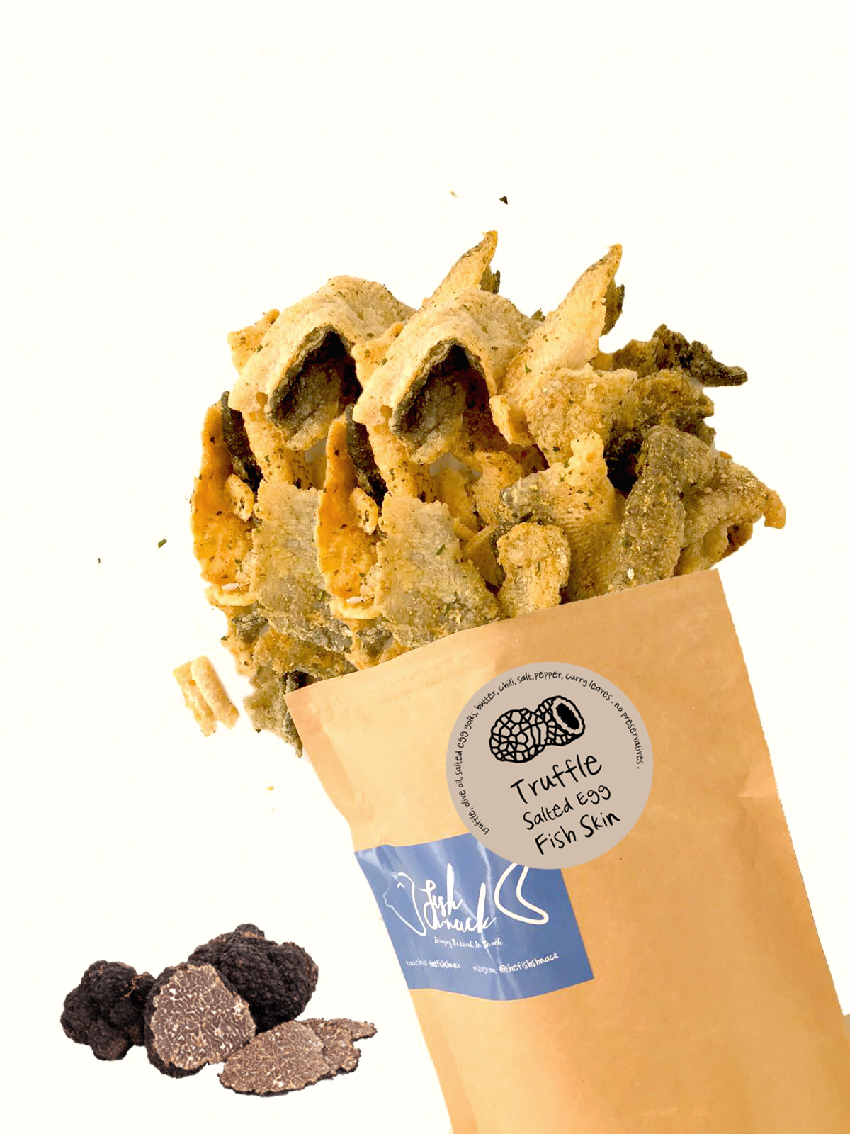 Buy Truffle Salted Egg Fish Skin on ezbuy SG