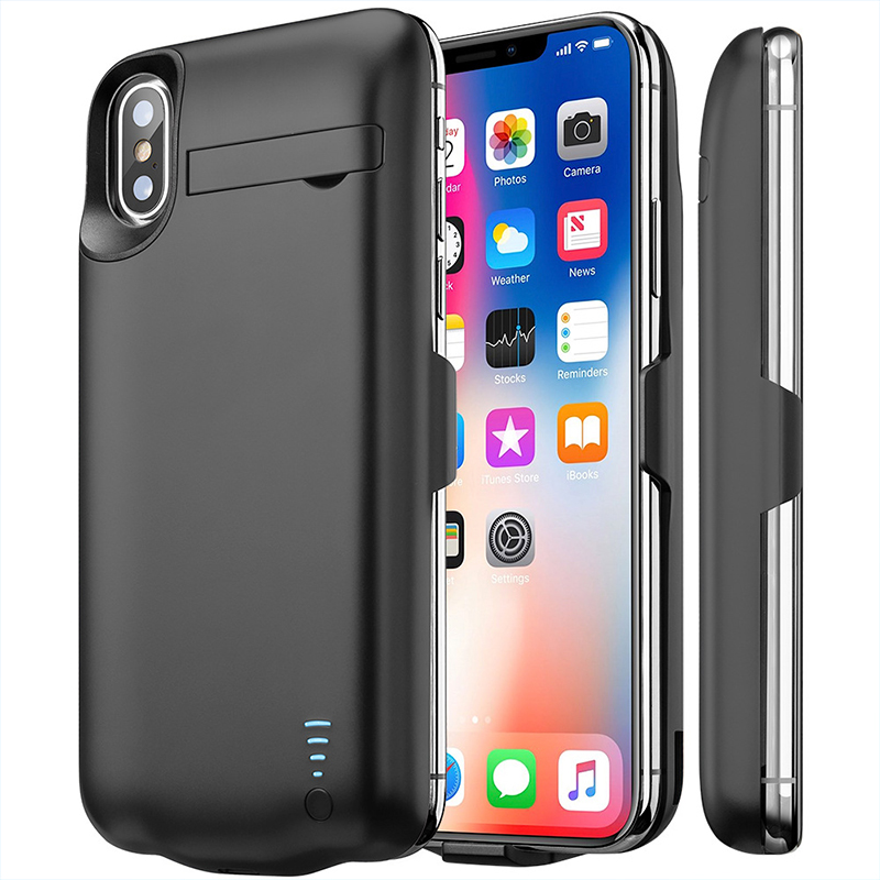 Buy Back Clip power Bank，iPhone X 5000mAh，iPhone 6P/7P/8P 8000mAh Back Clip Charging Treasure ...