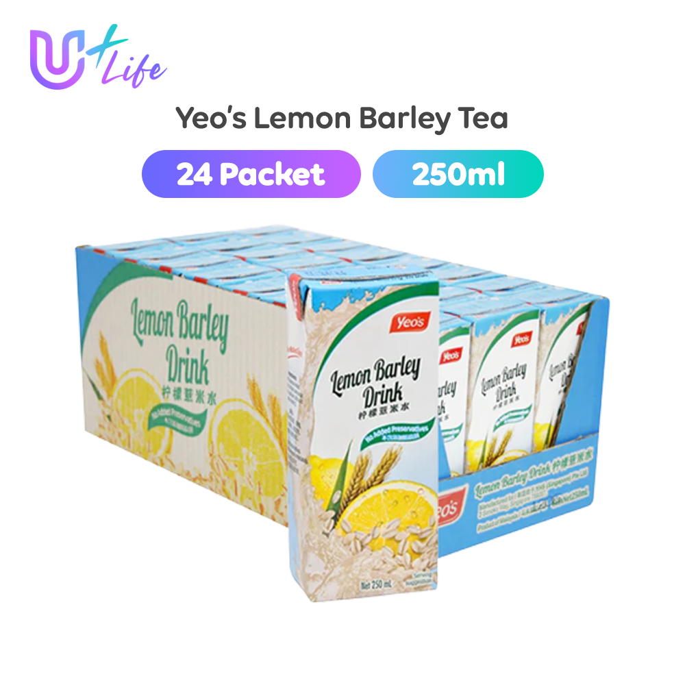 Buy 【Local Ready Stock!!!】Yeo's Lemon Barley 24 Packets (250ml) [Min 6 ...