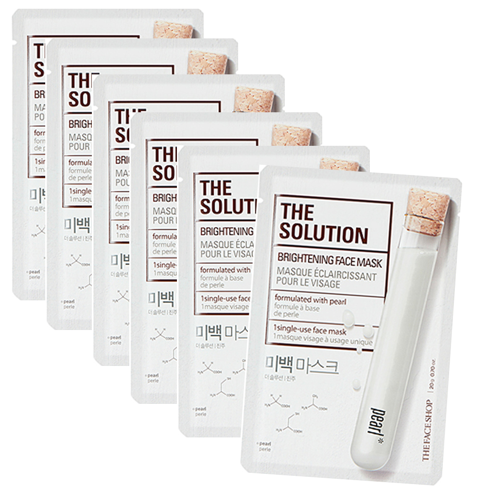 Buy THE FACE SHOP THE SOLUTION Mask Sheet 20g 6pcs on ezbuy SG