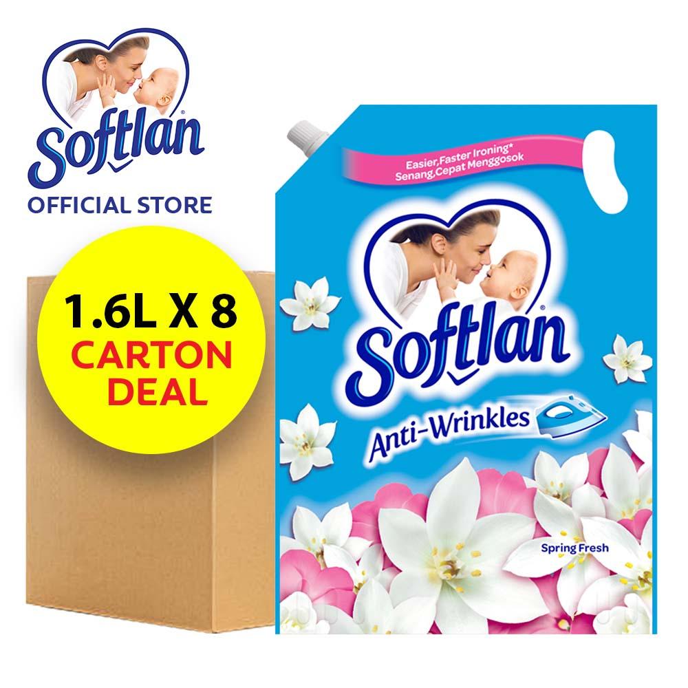 Buy [[Bundle of 8]] Softlan Anti-Wrinkles Fabric Conditioner Refill ...