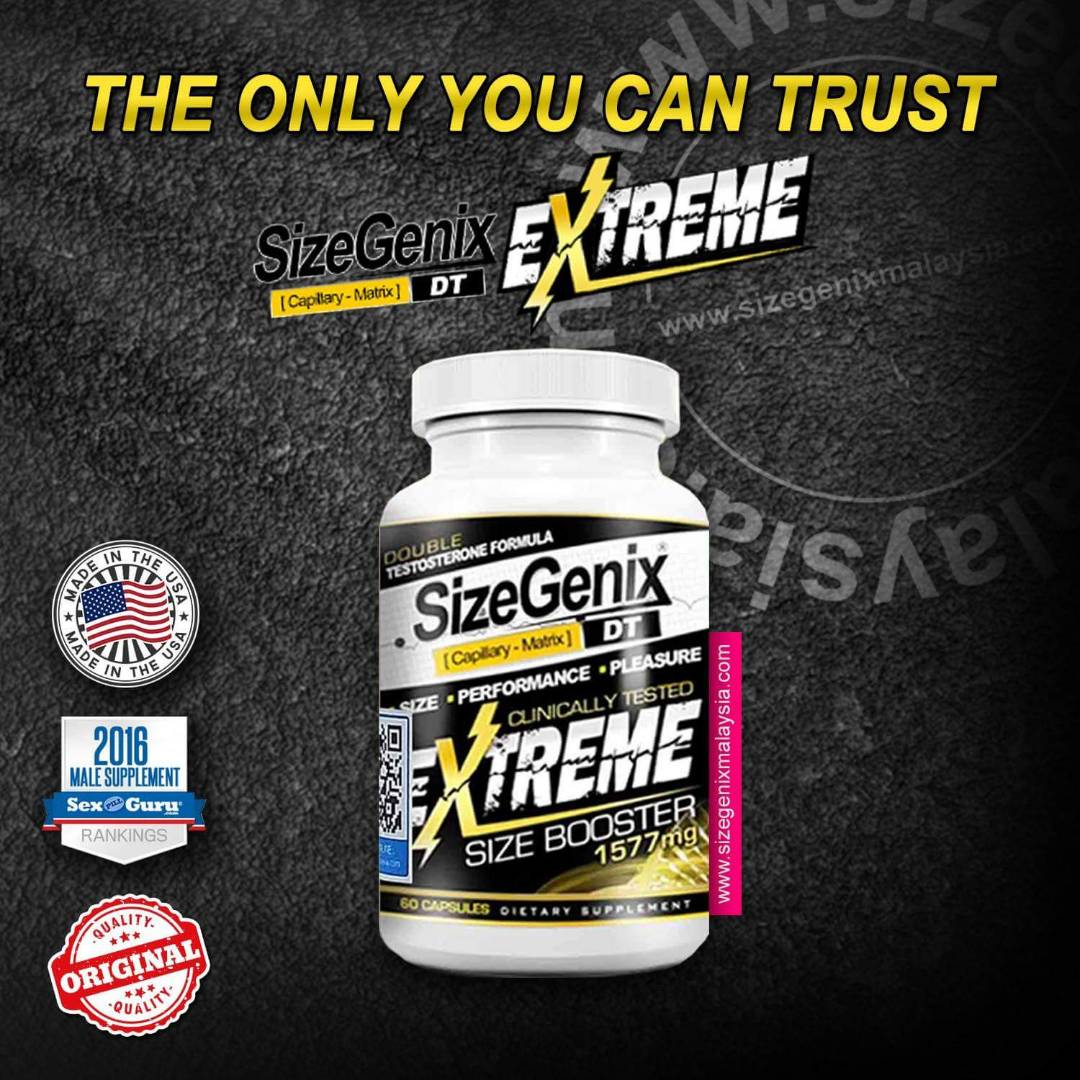 Buy SizeGenix Extreme Original 1 bottle 60 capsules (Size Genix candy b ...
