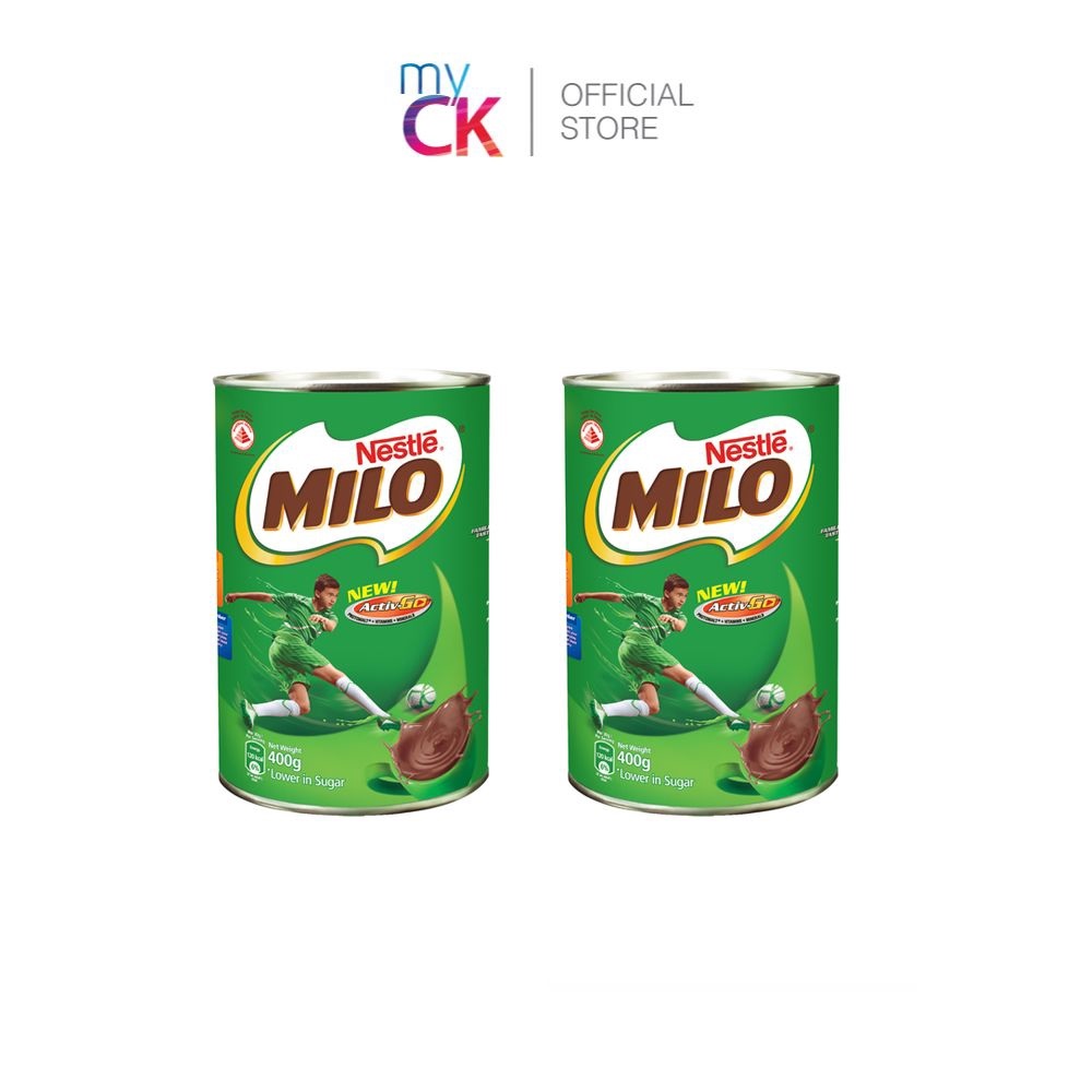 Buy (Bundle of 2) Nestle Milo Powder Tin Activ-Go Regular 400g on ezbuy SG