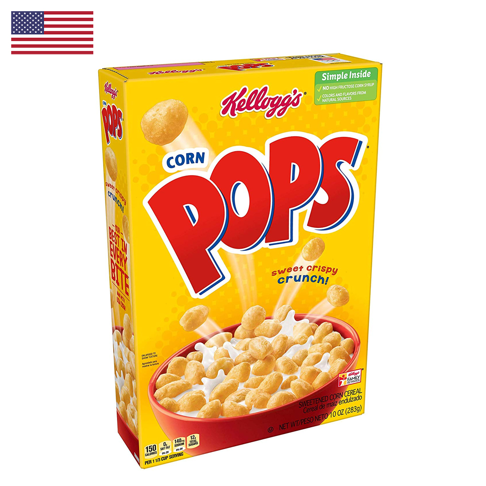 Buy Kellogg's Corn Pops Breakfast Cereal, 283g on ezbuy SG