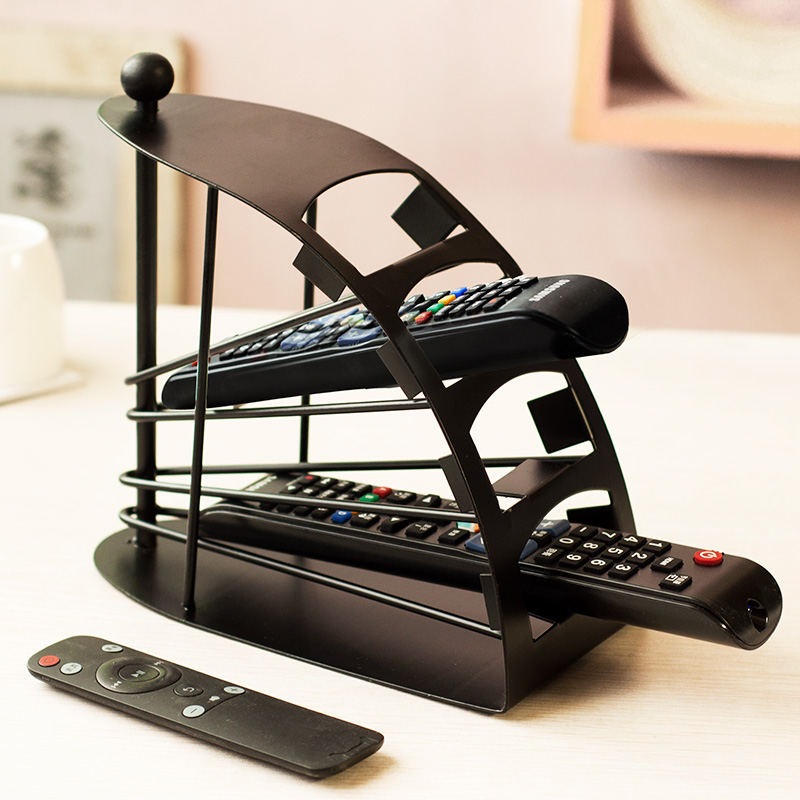 Buy FunLife creative home storage rack iron remote control storage box ...