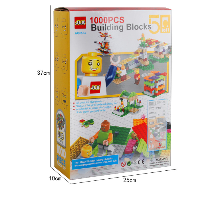 Buy New Puzzle building Block toys 1000 blocks scene building blocks to ...