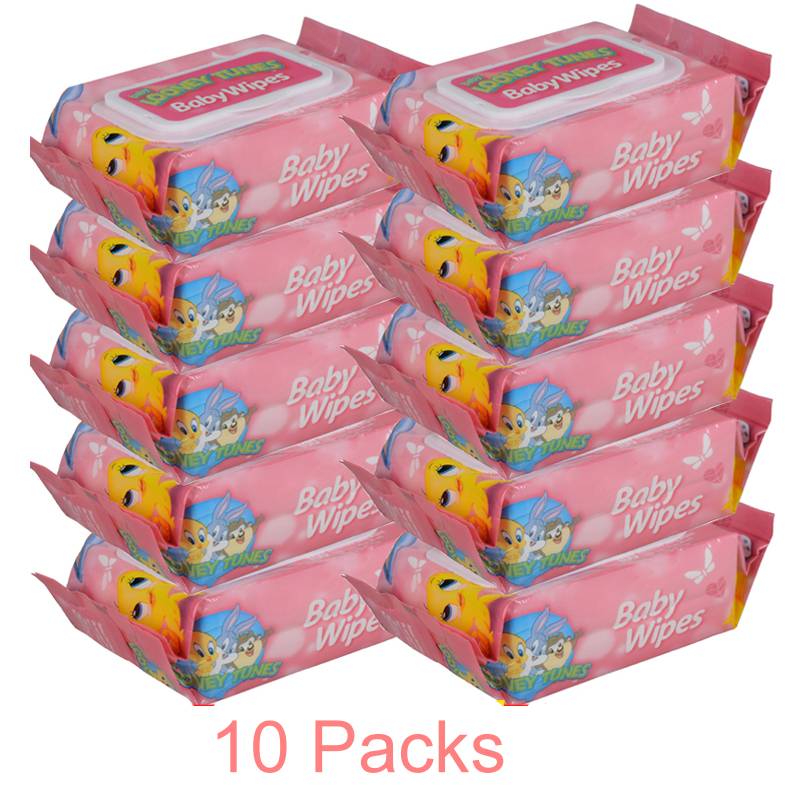Buy Wet wipe baby 100 fragrance-free wipe paper newborn children's ...