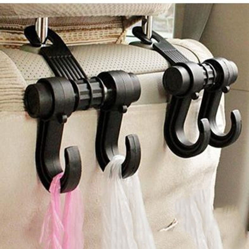 Buy Car-linked multifunctional seat back hook hidden creative hook car ...