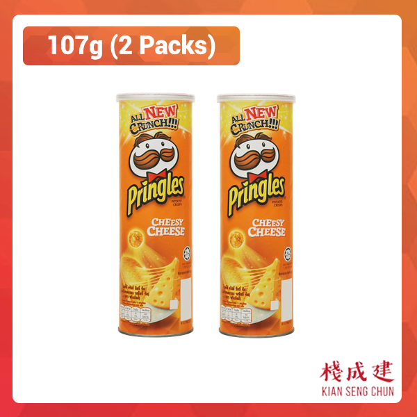 Buy [Bundle of 2] Halal Pringles Potato Chips 107g x 2 Packs - Original ...