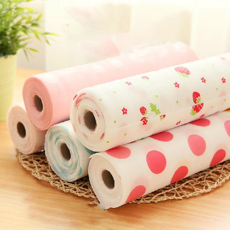 Buy Cut kitchen drawer mat chest pad of paper moisture-proof pad ...