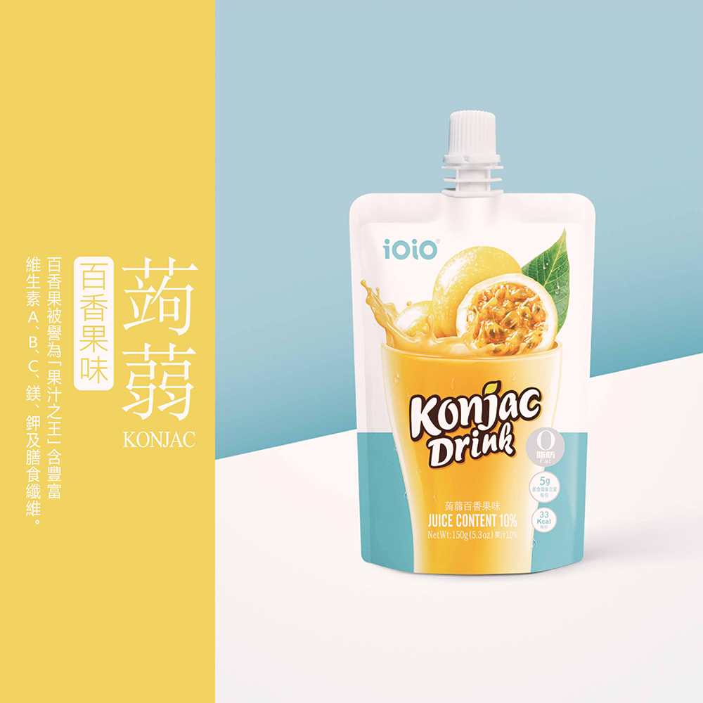 Buy [Direct from Taiwan] ioio Konjac drink Passion Fruit／Apple ／White grape 150g 【ioio】超口感蒟蒻 ...