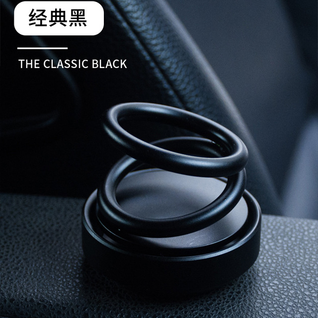 Buy Double Ring Rotate Suspension Car Perfume Holder Car Air Freshener ...