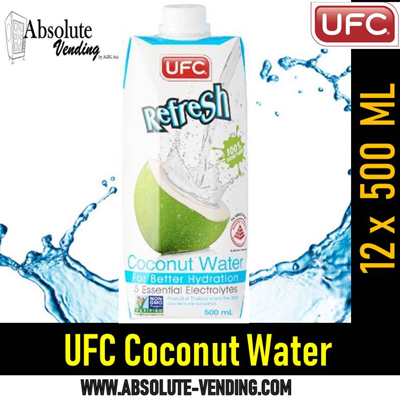 Buy UFC Coconut Water (Tetra) 500ML X 12 on ezbuy SG