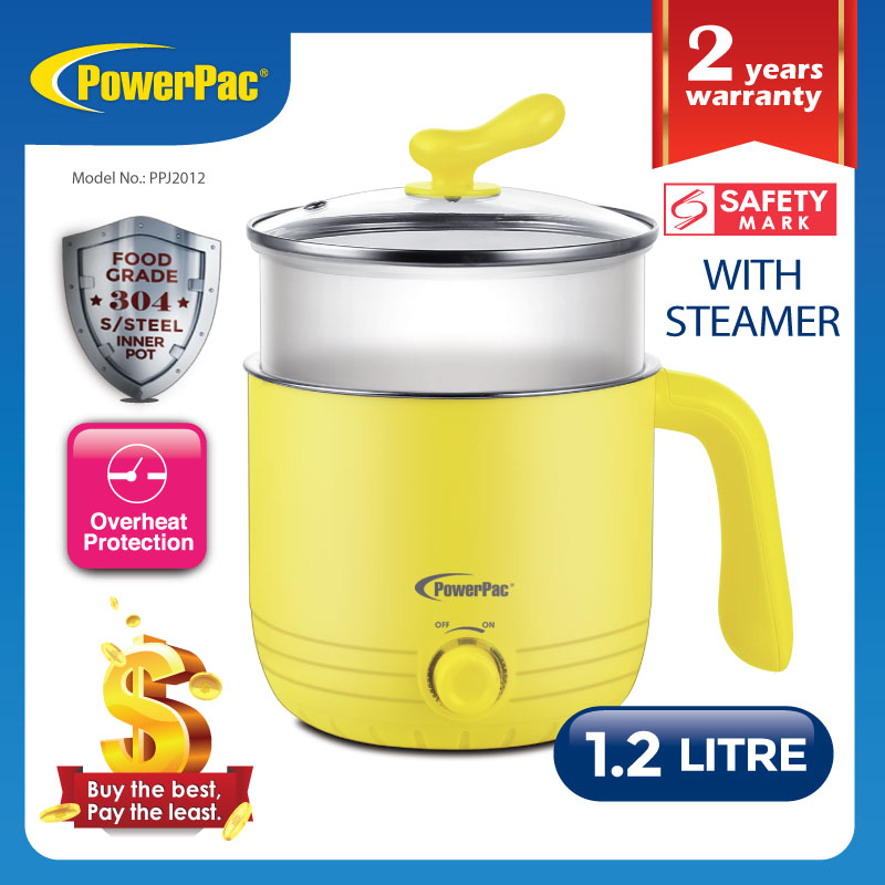 Buy PowerPac Steamboat 1.2L Electric Cooker Multi Cooker noodle cooker ...