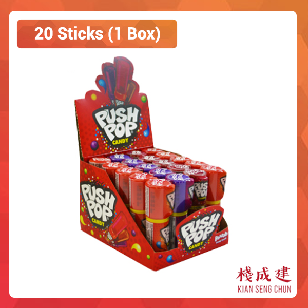 Buy Push Pop Candy 20 Sticks x 1 Box on ezbuy SG