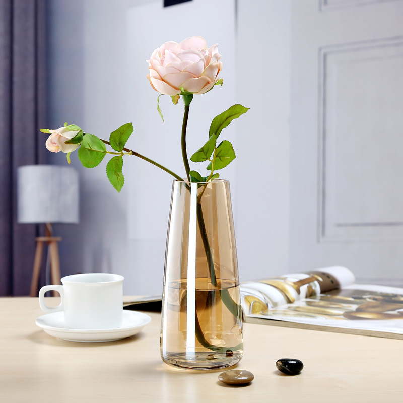 Buy （2pcs ） fragile item Nordic ins aurora magic glass vase transparent ...