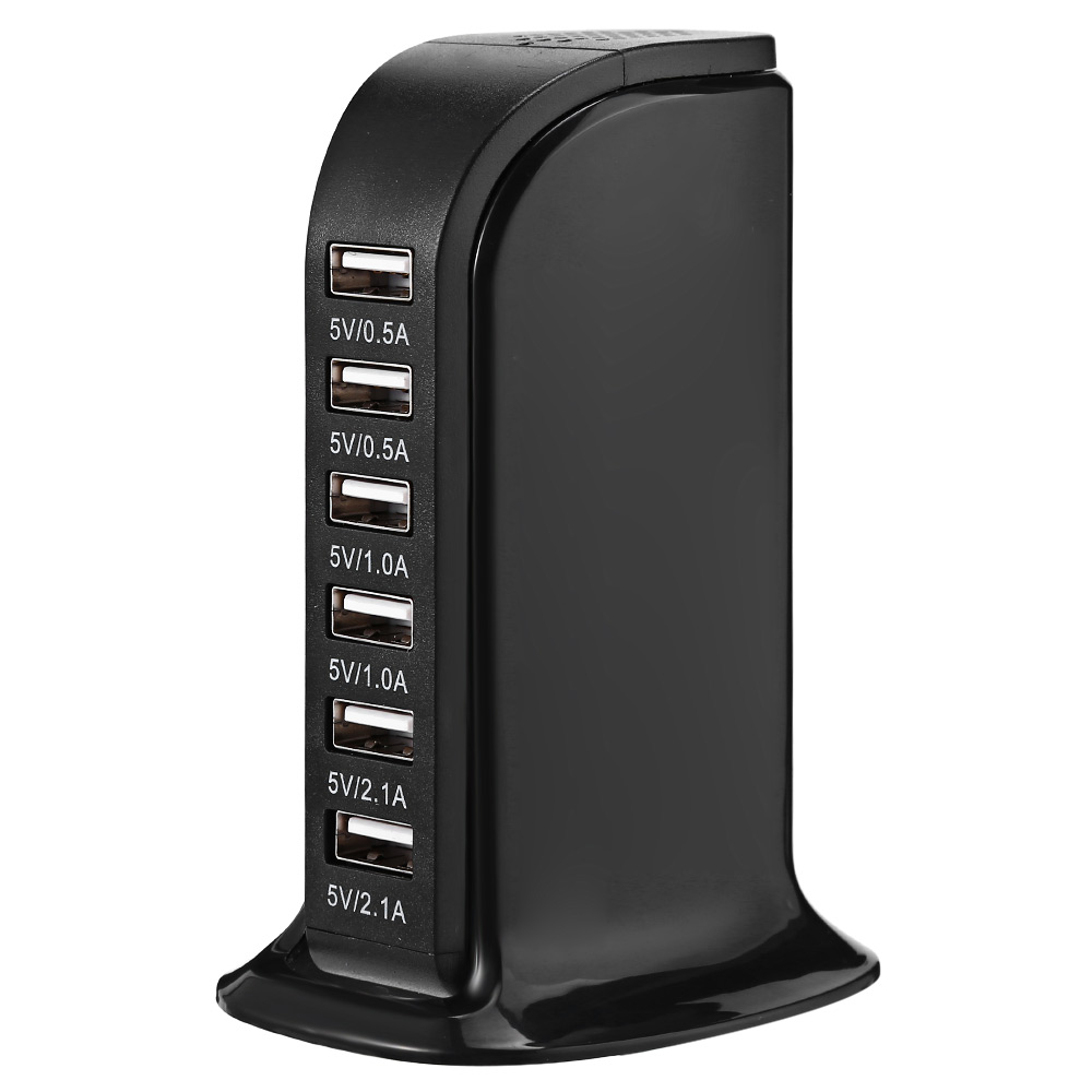 Buy Universal 30W 6 USB Ports Charger Over-voltage Protection Power ...