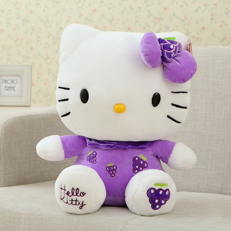 Buy Hello Kitty plush toy doll Hello KT kitty cat dolls doll female ...