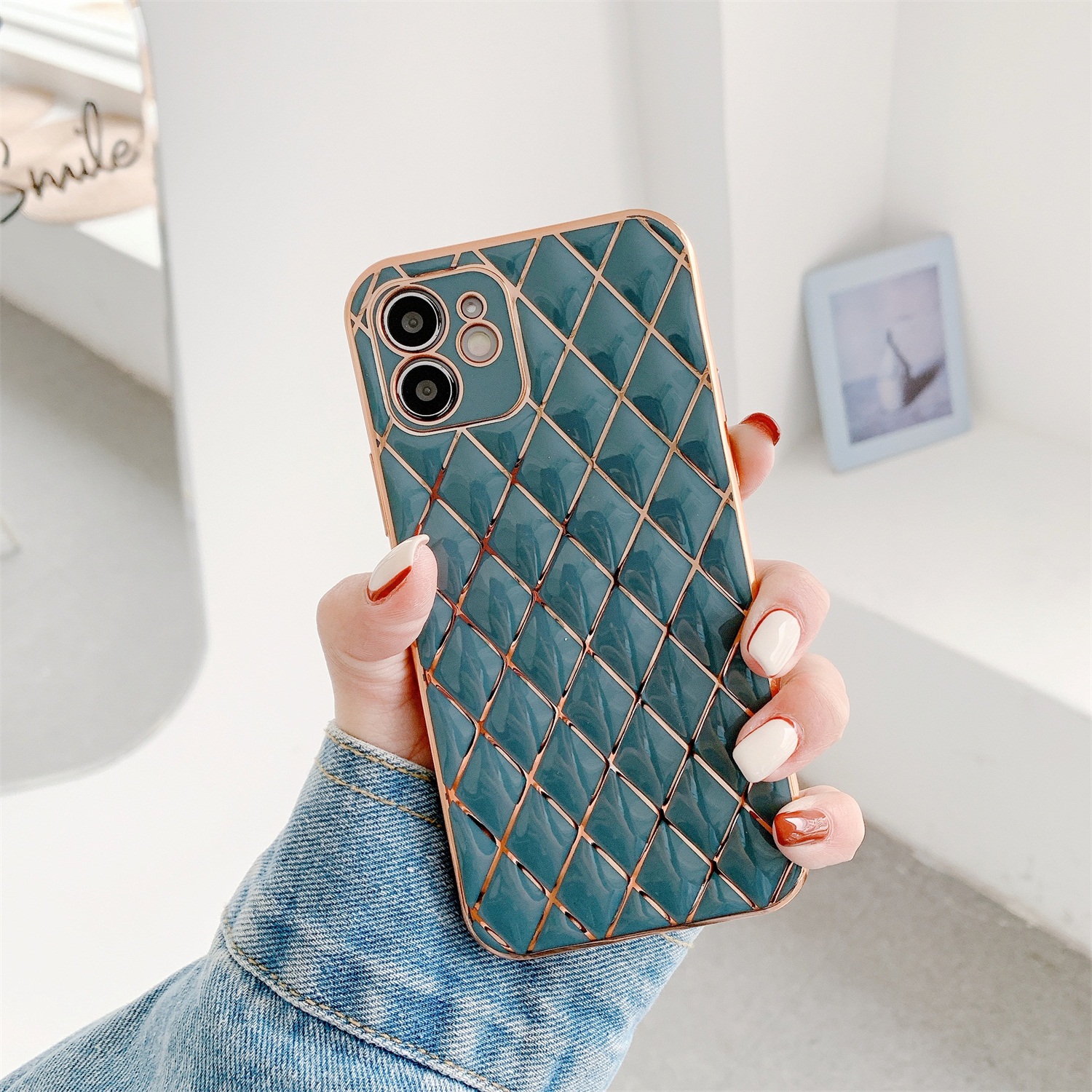 Buy Woven pattern mobile phone case for Iphone 12 12Pro 12Pro Max ...