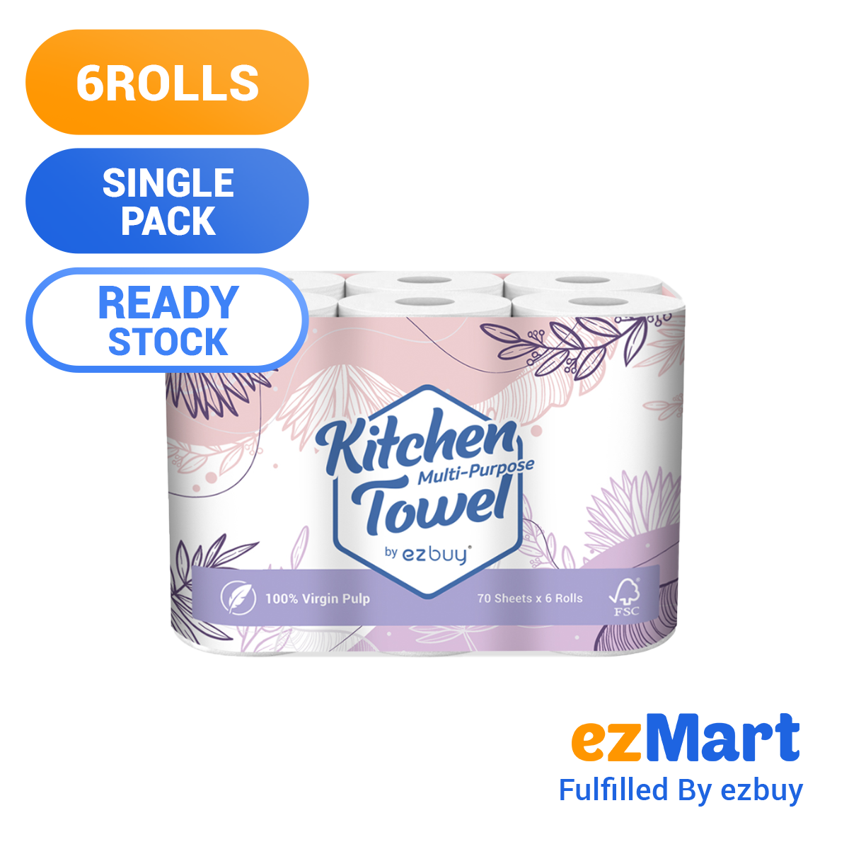 Buy [READY STOCKS] ezbuy strong absorbant Kitchen Paper/Kitchen Towels ...