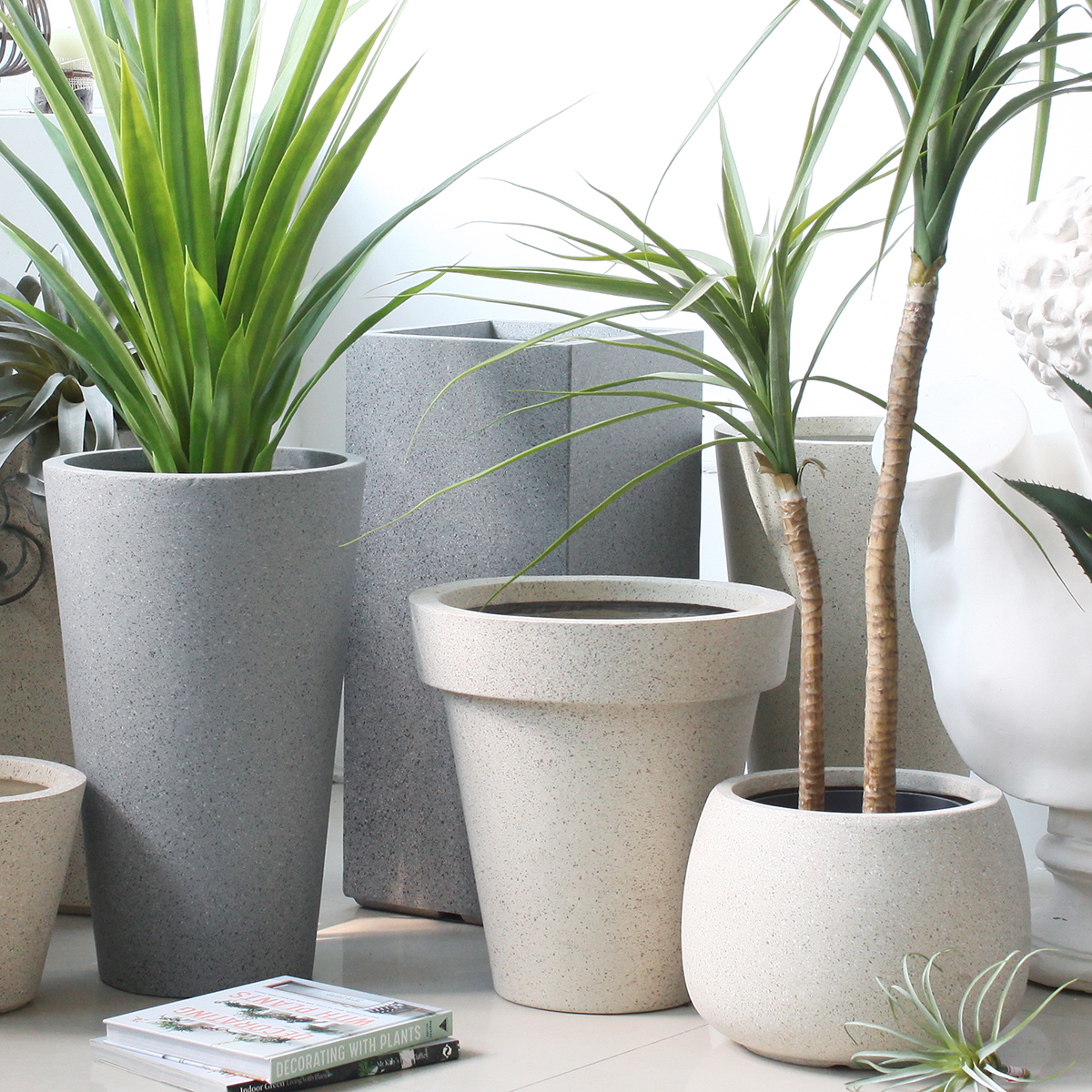 Buy Nordic Creative Ceramic Plant Flowerpot Flower Pot / outdoor ...