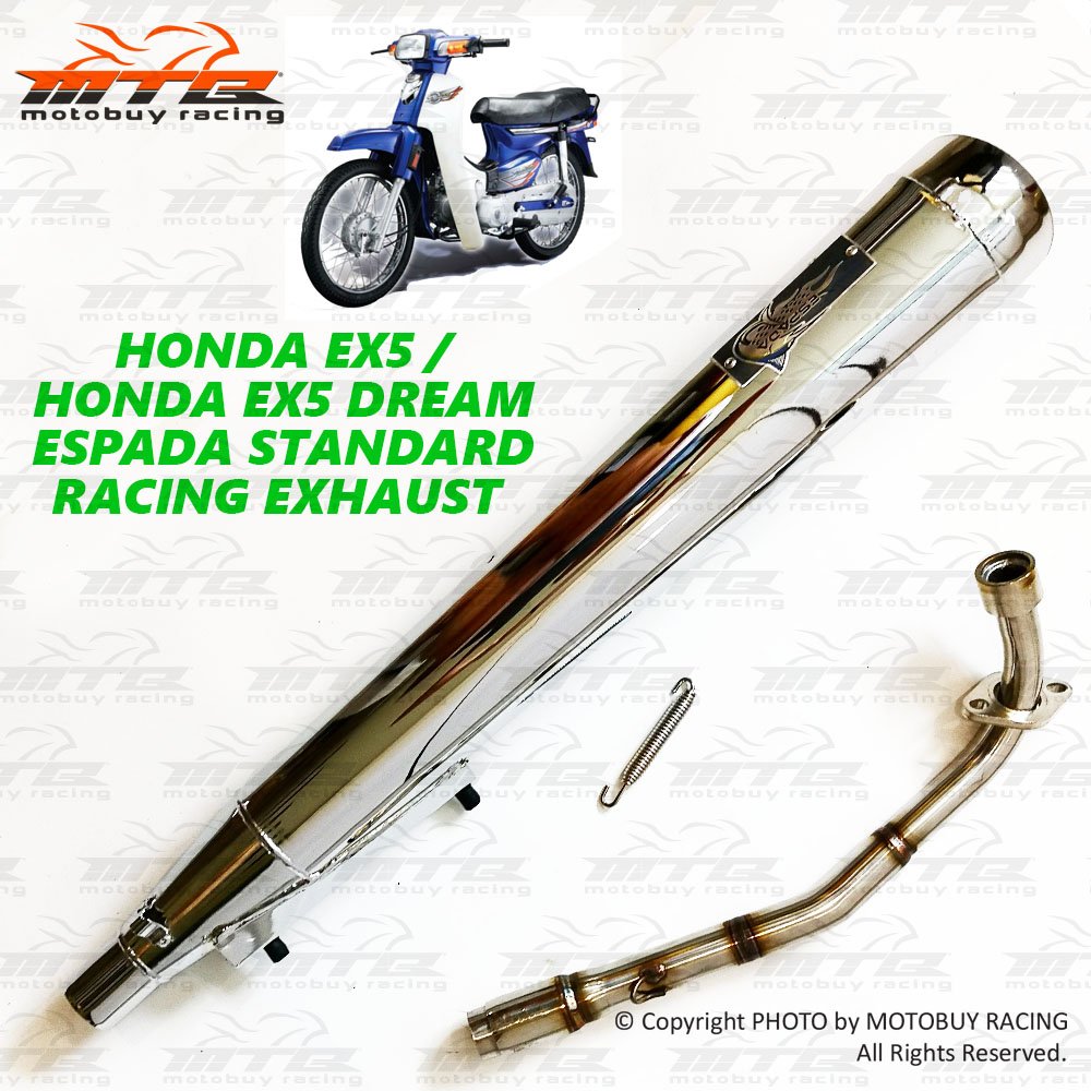 Buy HONDA EX5 / EX5 DREAM ESPADA STANDARD RACING EXHAUST on ezbuy MY