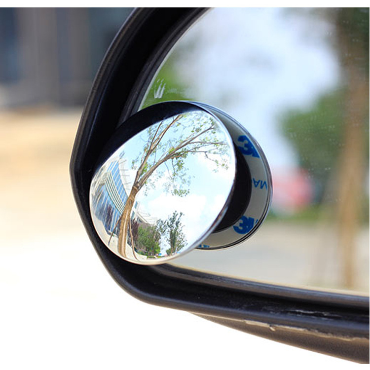 Buy Car rearview mirror car wide-angle mirror 360° rotating non-border ...